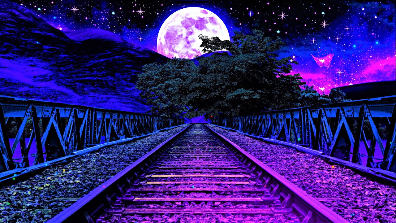 Peaceful Night 💜 Calming Sleep Music | Calm Deep Sleeping 528Hz | Soft ...