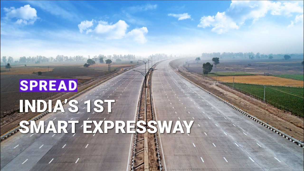 Eastern Peripheral Expressway - India’s 1st Smart Expressway - YouTube