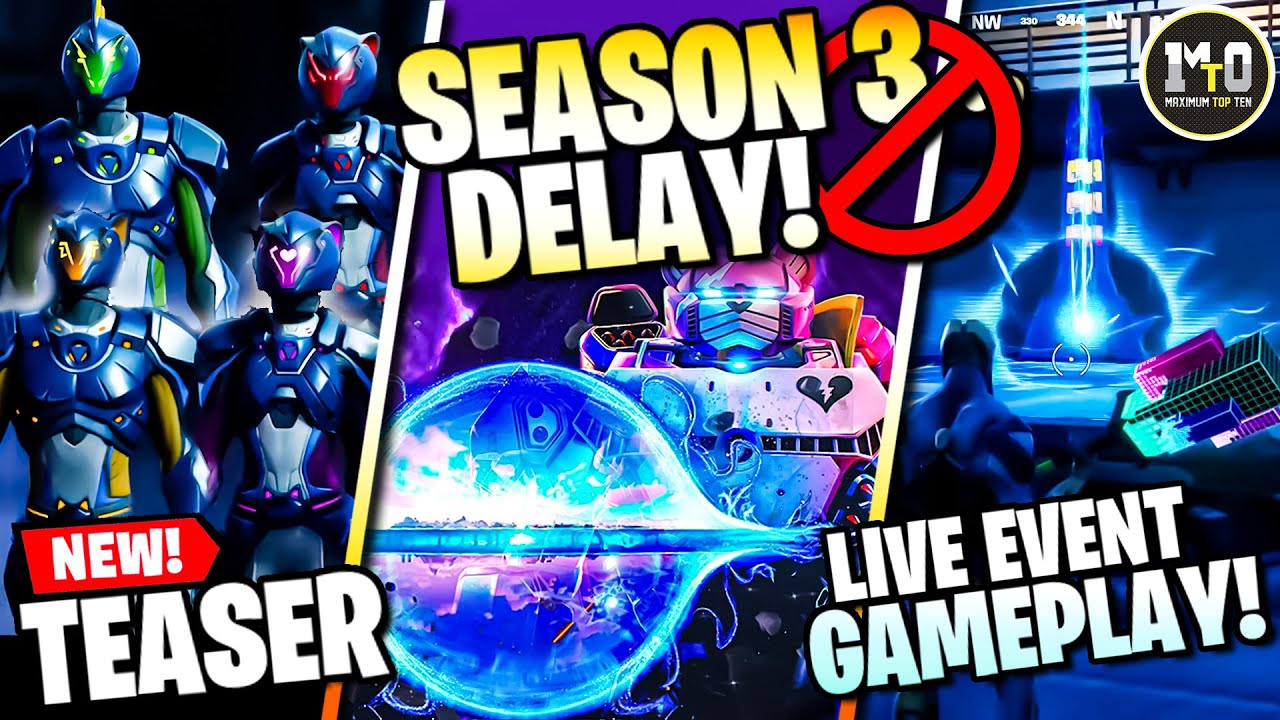 ΚΑΘΥΣΤΕΡΕΙ Η ΣΕΖΟΝ 3 ΑΛΛΑ... 🤖 Η ΜΕΡΑ ΤΟΥ LIVE EVENT! 🌌 EVENT GAMEPLAY ...