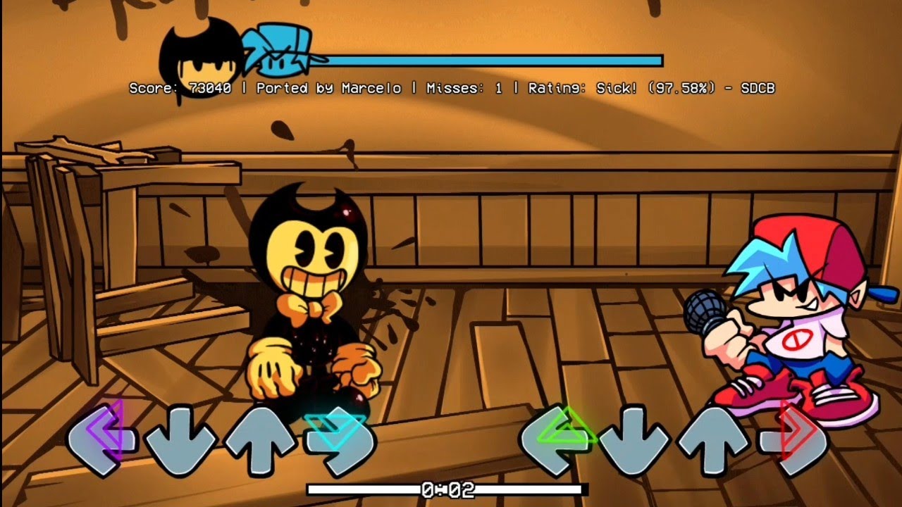 FNF Vs Bendy They Devil's Swing Optimizado Para Android Gama Baja! (Low ...