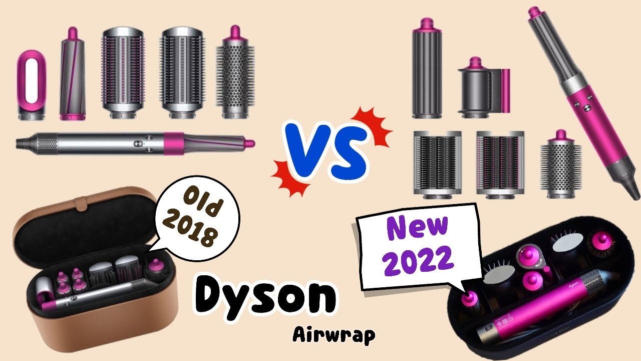 Dyson Airwrap "Old 2018" VS "New 2022" Version รุ่นเก่า กะ รุ่นใหม่ ...