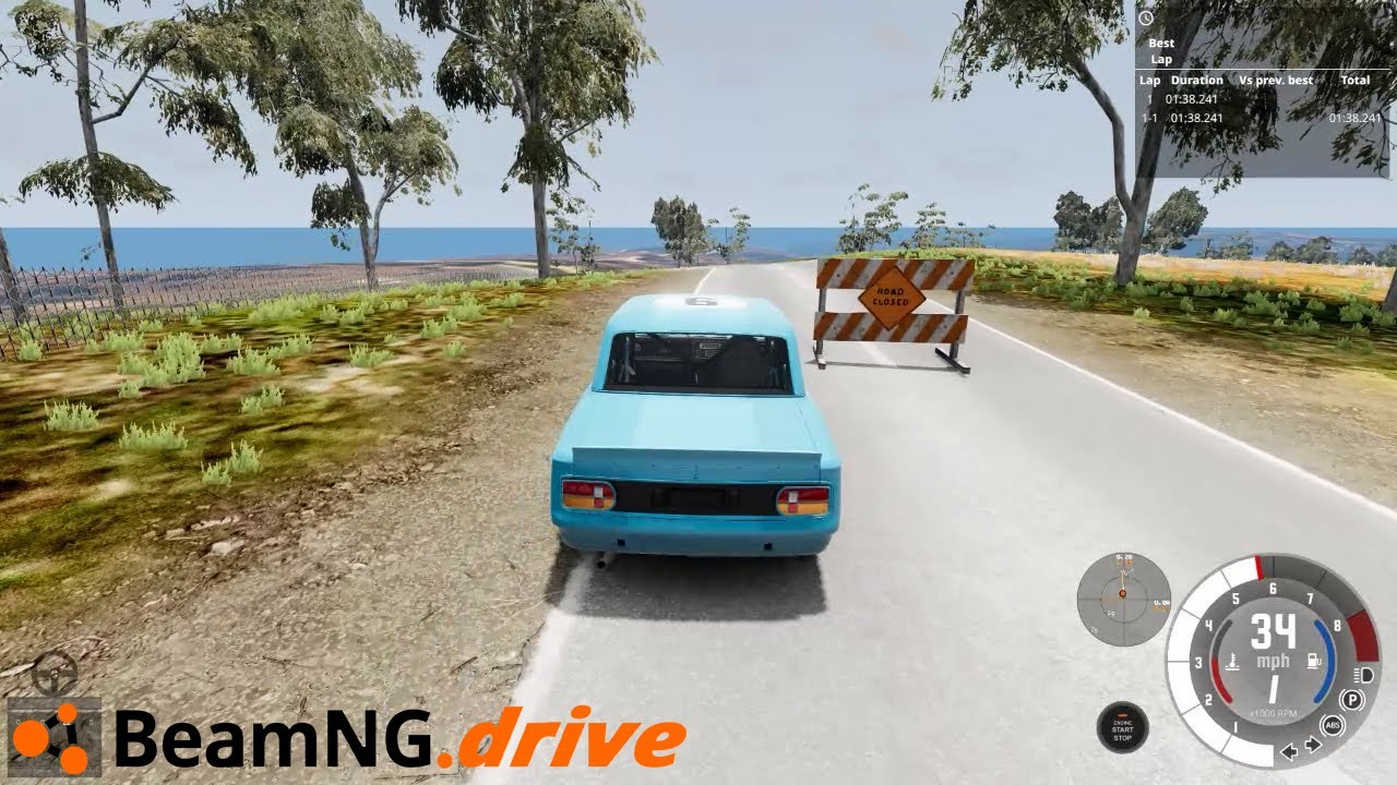 End of the Road (Time Trial: Snake Gully - Snake Gully) | BeamNG.drive ...
