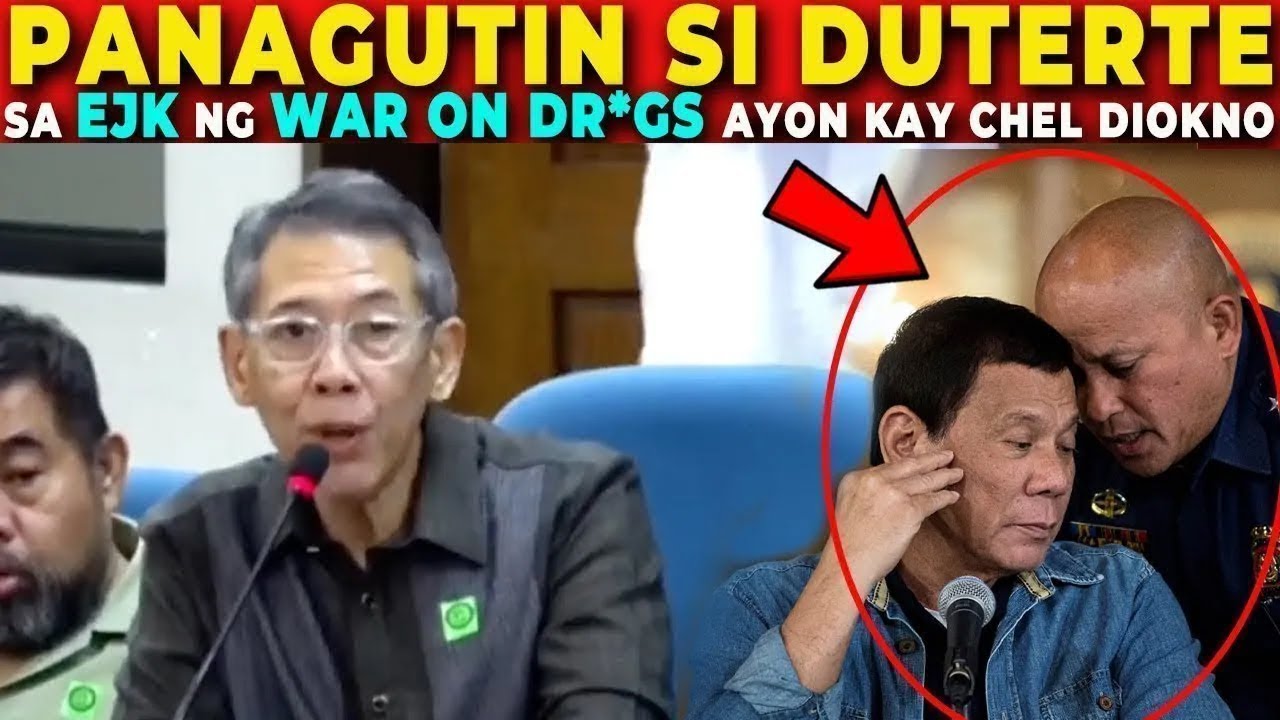 🔴 DAPAT PANAGUTIN si DUTERTE sa EJK ng war ON ayon DR*GS ayon kay CHEL ...