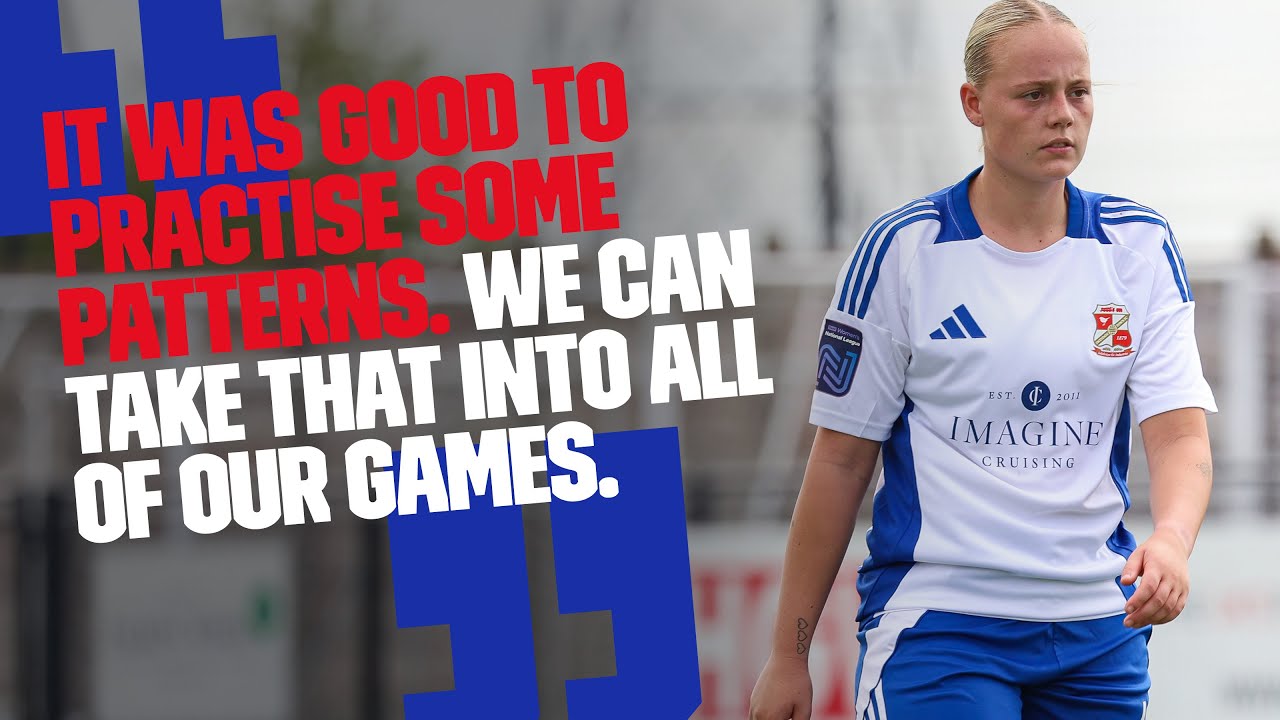 Libby Waylen on victory against Corsham in the Women's County Cup - YouTube