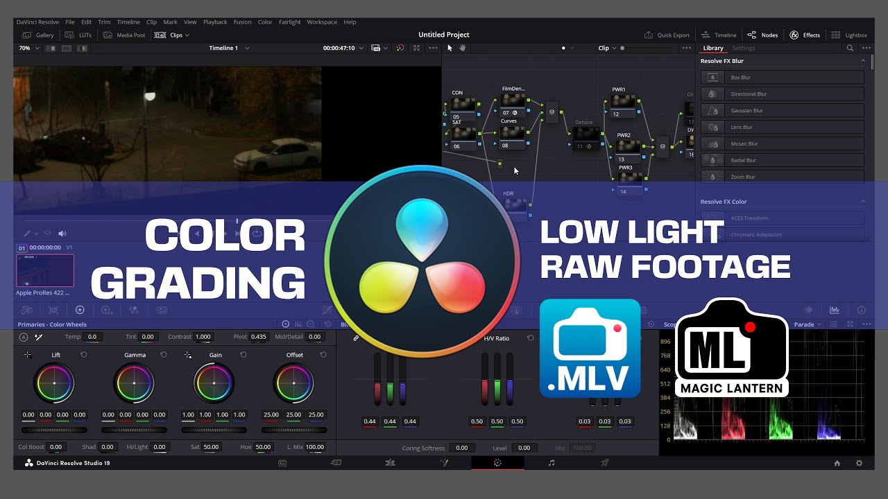 COLOR GRADING #lowlight RAW FOOTAGE - Magic Lantern - GyroFlow ...