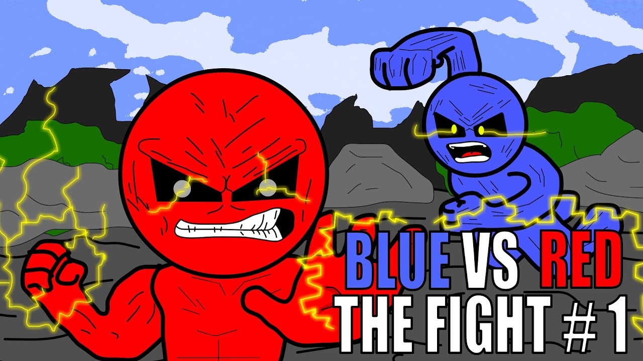 Red VS Blue The Stickman Fight Number 1 - YouTube