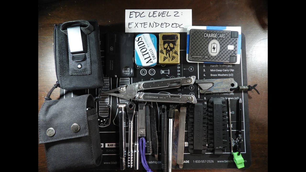 #edc Level 2: Extended EDC Ft. Zippo, Leatherman, Skinth Solutions ...