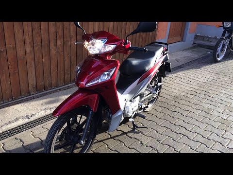 Honda Wave 110i Kaltstart nach 6 Monaten Winterpause