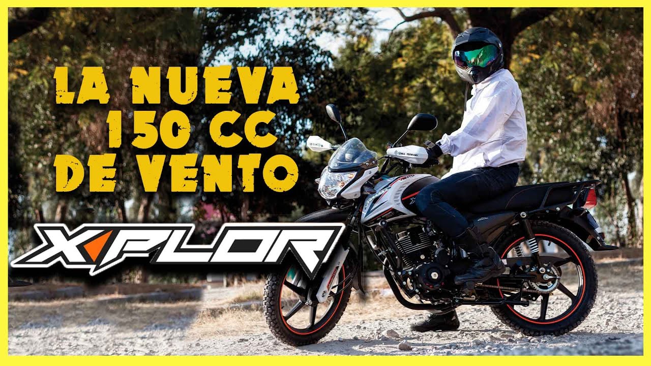 VENTO XPLOR 150cc 2023😱 una MOTO DE BAJA CILINDRADA todo terreno - YouTube