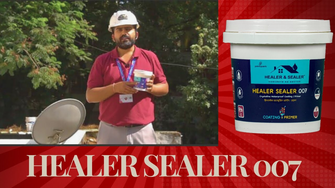 Healer Sealer 007- Crystalline Base coat Waterproofing - YouTube