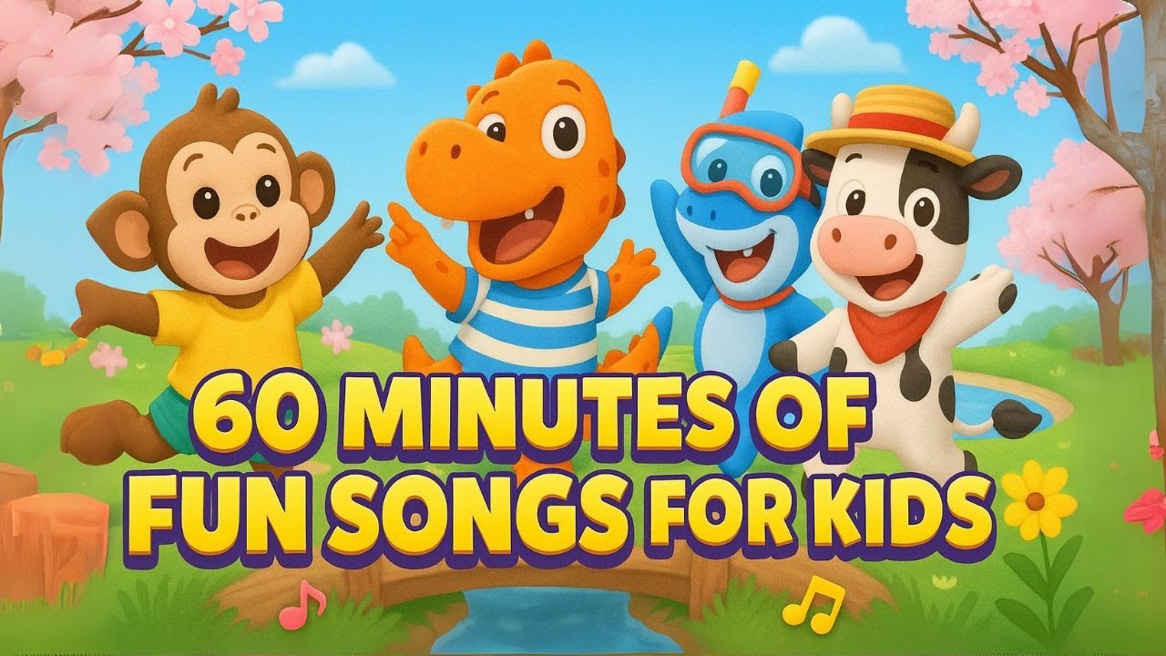 Super Singalong Vault: 60 Minutes of Fun Songs for Kids | Nonstop Kids ...