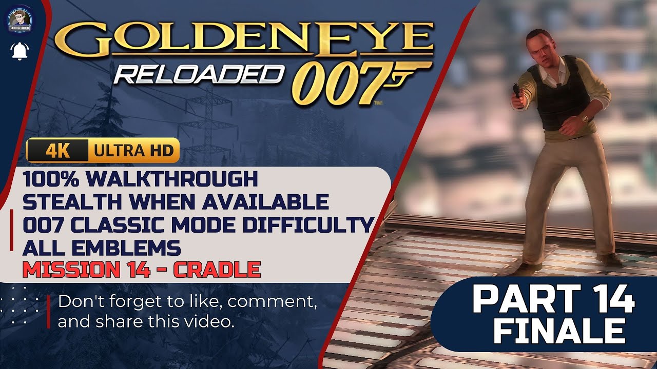 Goldeneye 007 Reloaded 100% Walkthrough - 007 Classic Difficulty - Part ...
