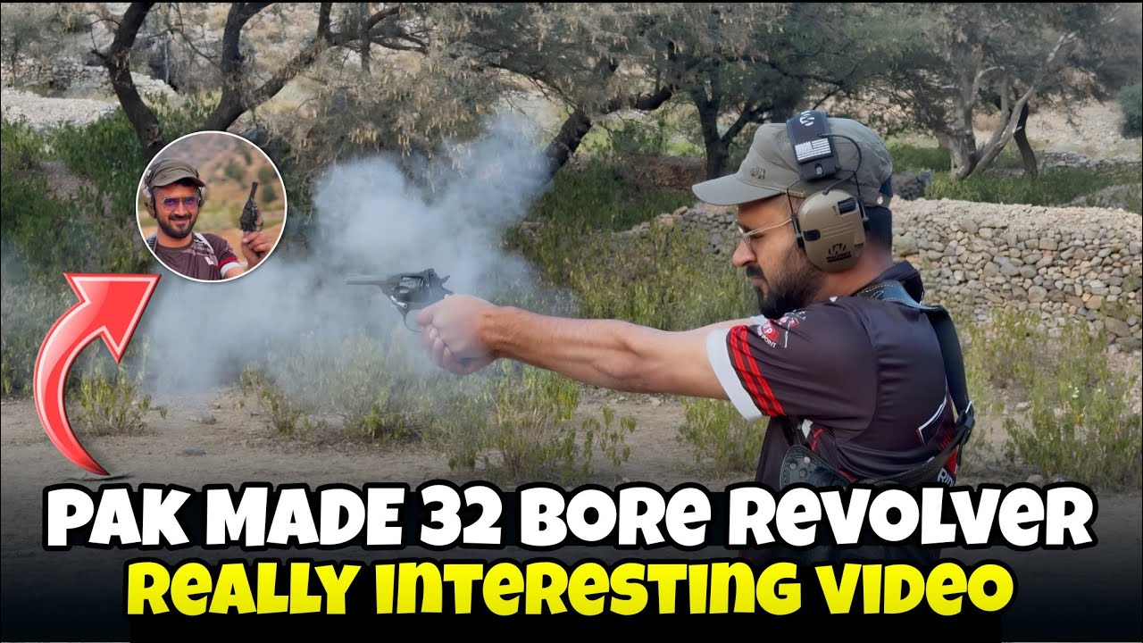 .32 Bore Revolver | Cheapest Pistol | Full Review | Test Firing - YouTube