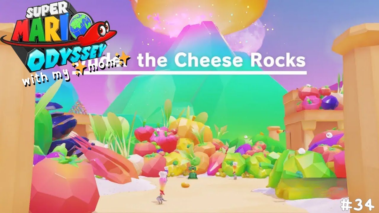 CHEESE!! 🧀 ( Super Mario Odyssey #34 ) - YouTube