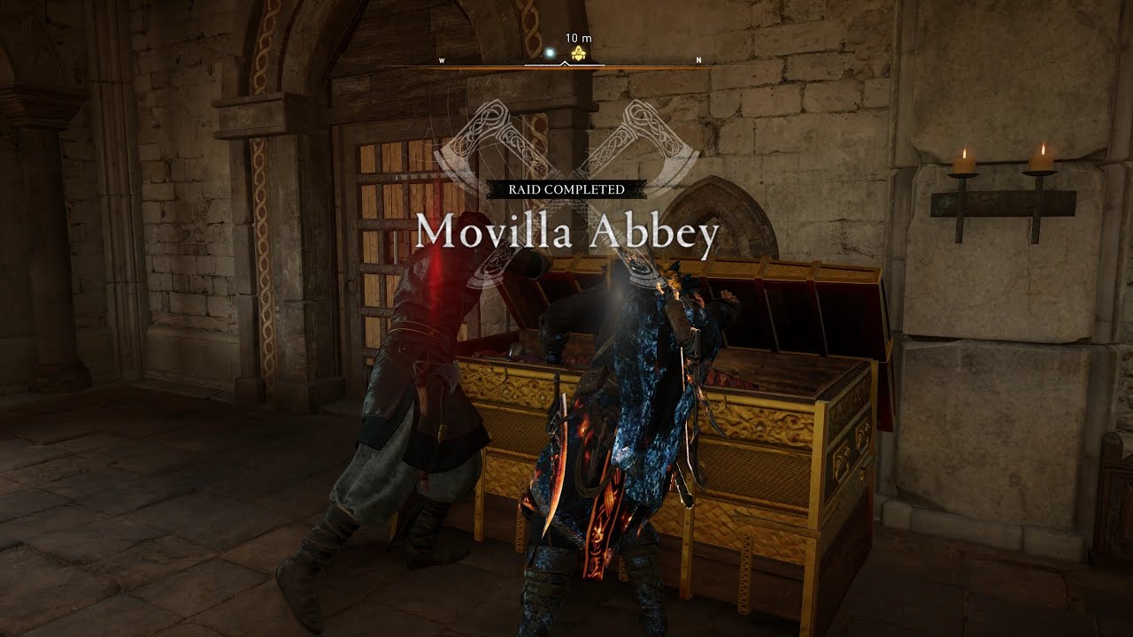 Assassin's Creed Valhalla PC - Raid - Movilla Abbey Walkthrough - YouTube