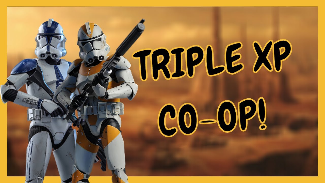 TRIPLE XP CO-OP IS INSANE FOR GRINDING LEVELS! - Star Wars Battlefront ...