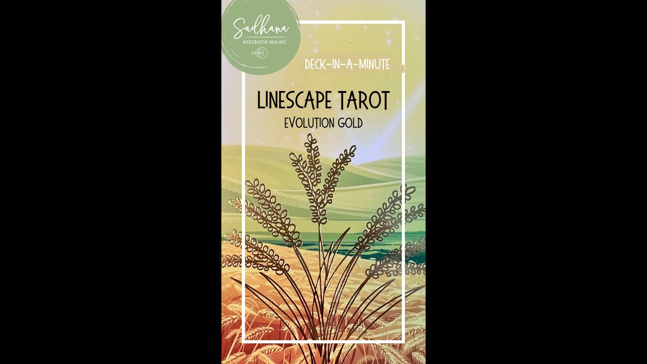 🤩 Deck-in-a-Minute 🌳 Linescape Tarot Evolution Gold 🌟 #shorts - YouTube