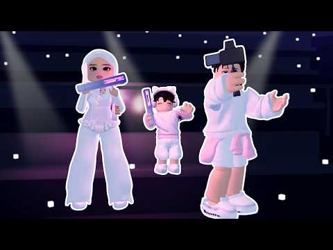 WATCH A CONCERT WITH FAMILY IN KOREA | 💖 Berry Avenue Roblox Indonesia
