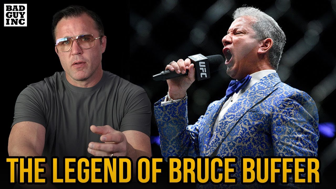 Bruce Buffer's Fight with a UFC Fighter - YouTube