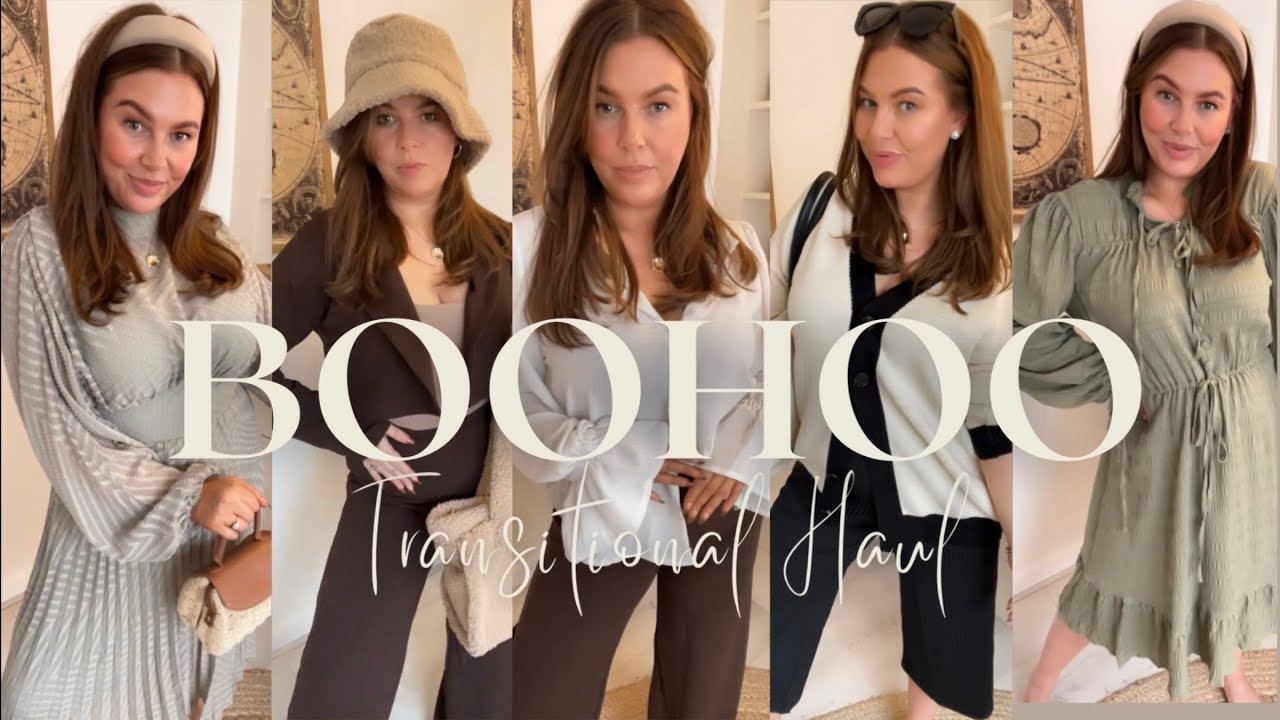 BOOHOO HAUL January 2023 *MIDSIZE 12-14 Winter to Spring Transitional ...