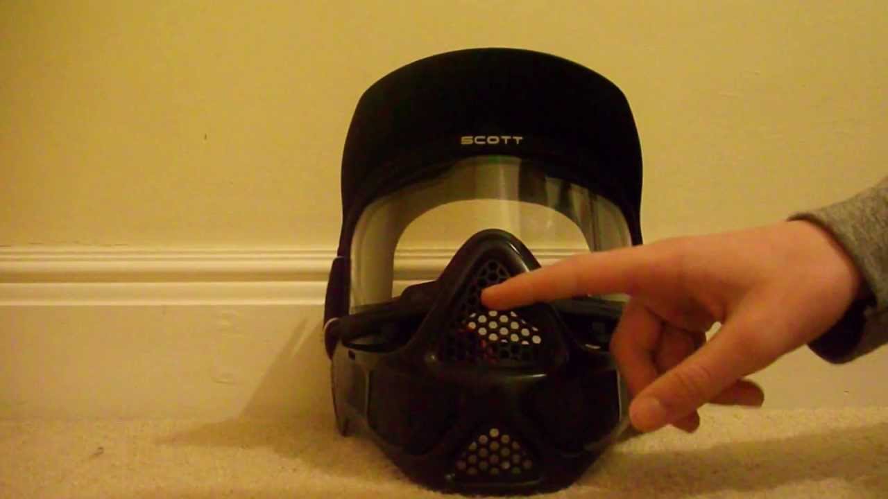 Scott G1 Airsoft mask review - YouTube