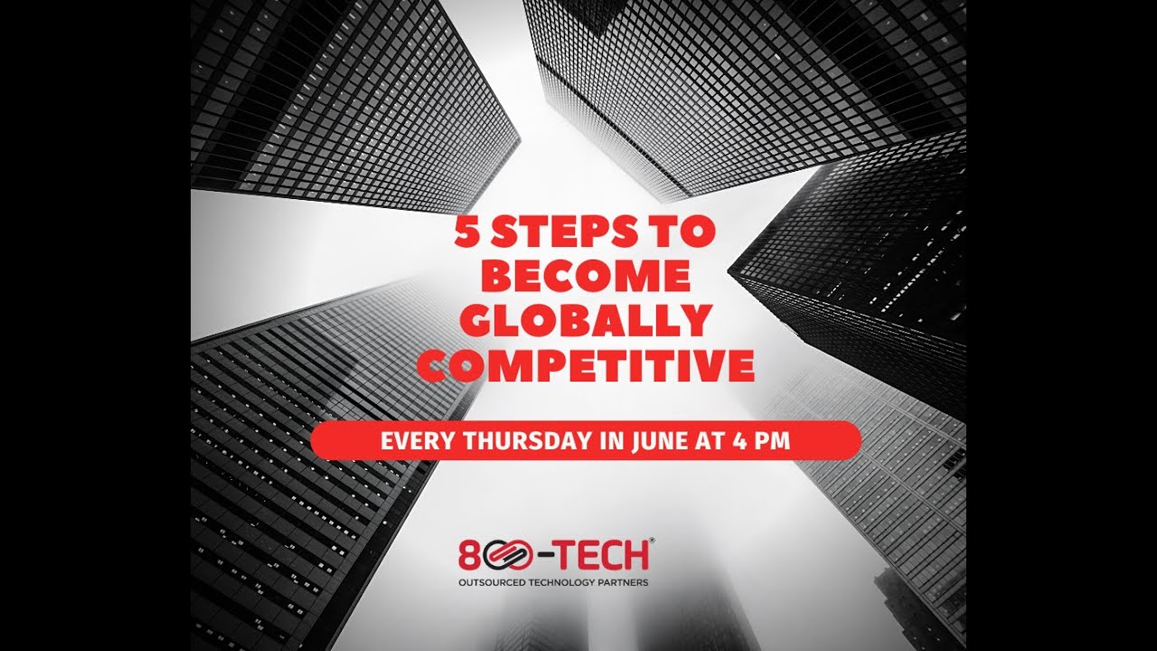 5 steps to become globally competitive - YouTube