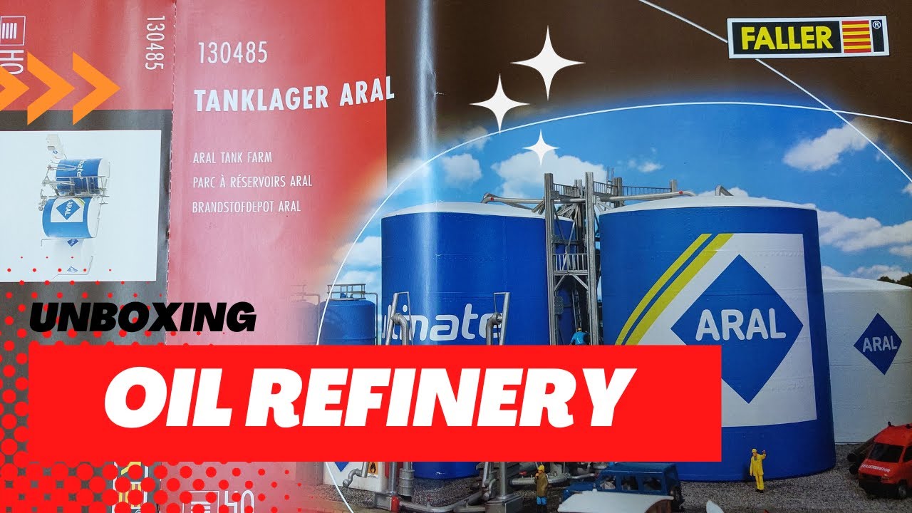 Aral Oil Refinery Project for 2024 - HO Faller/Volmer kits - Model ...