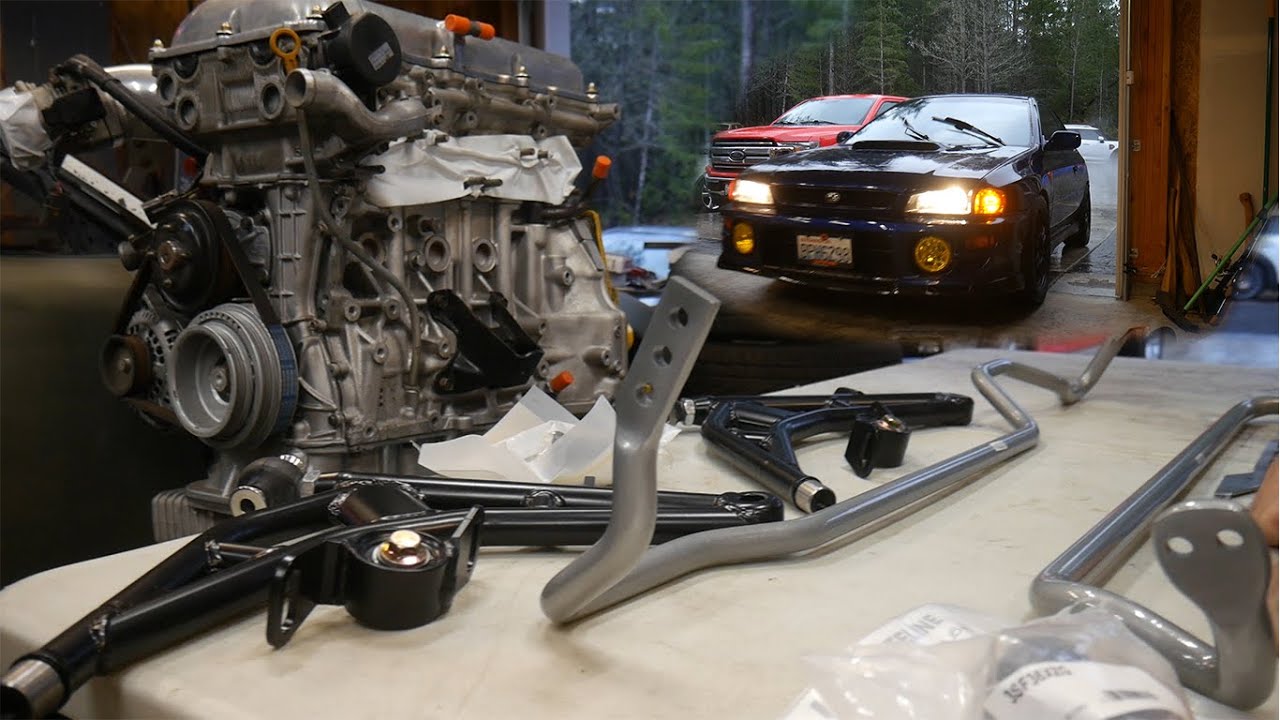 GC8 Sway Bars and Control Arms! Mark's Epic Future Build Plans! - YouTube