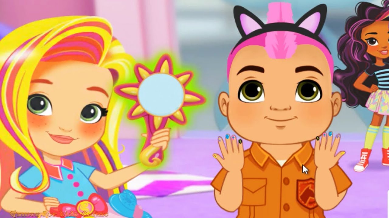 Sunny Day Smiling and Styling With Sunny Games for kids Online - YouTube