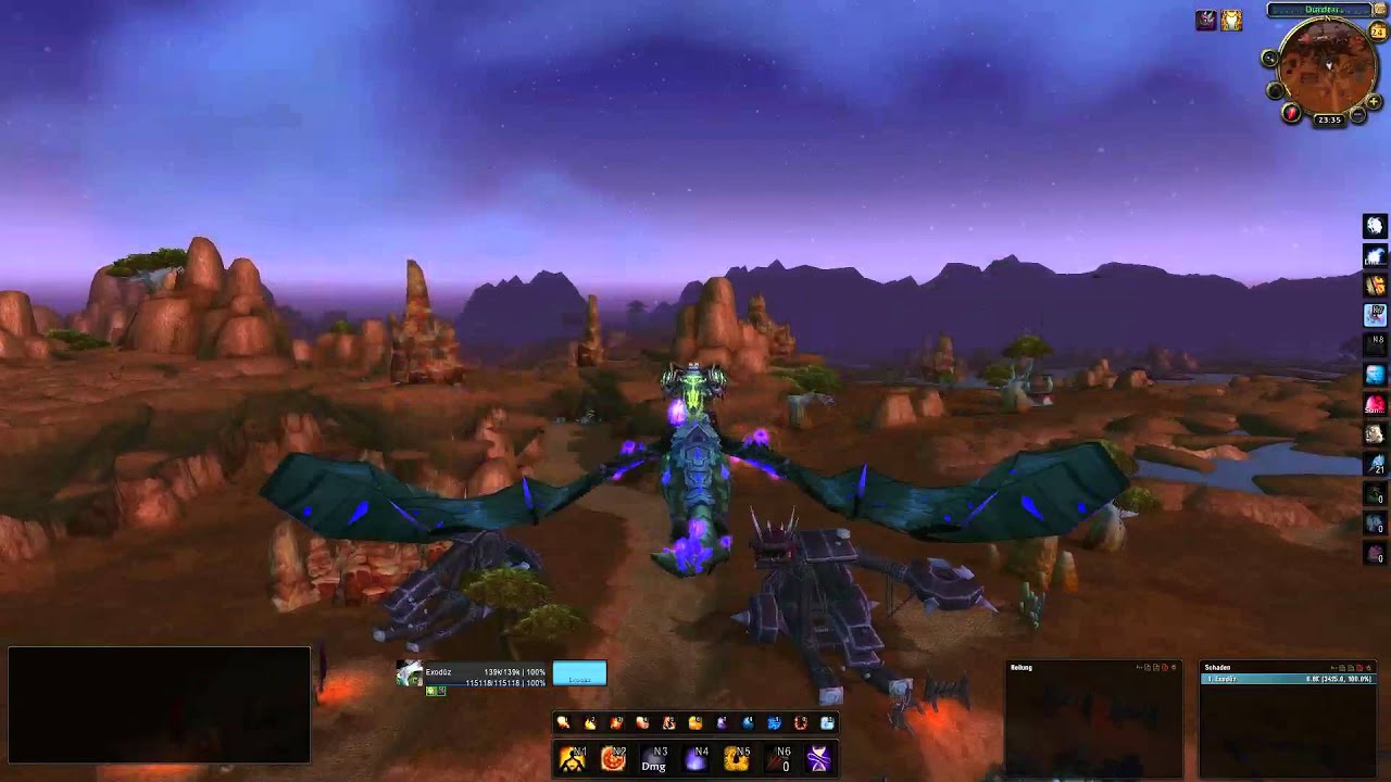 WoW Aeonaxx Mount Phosphorsteindrache - YouTube