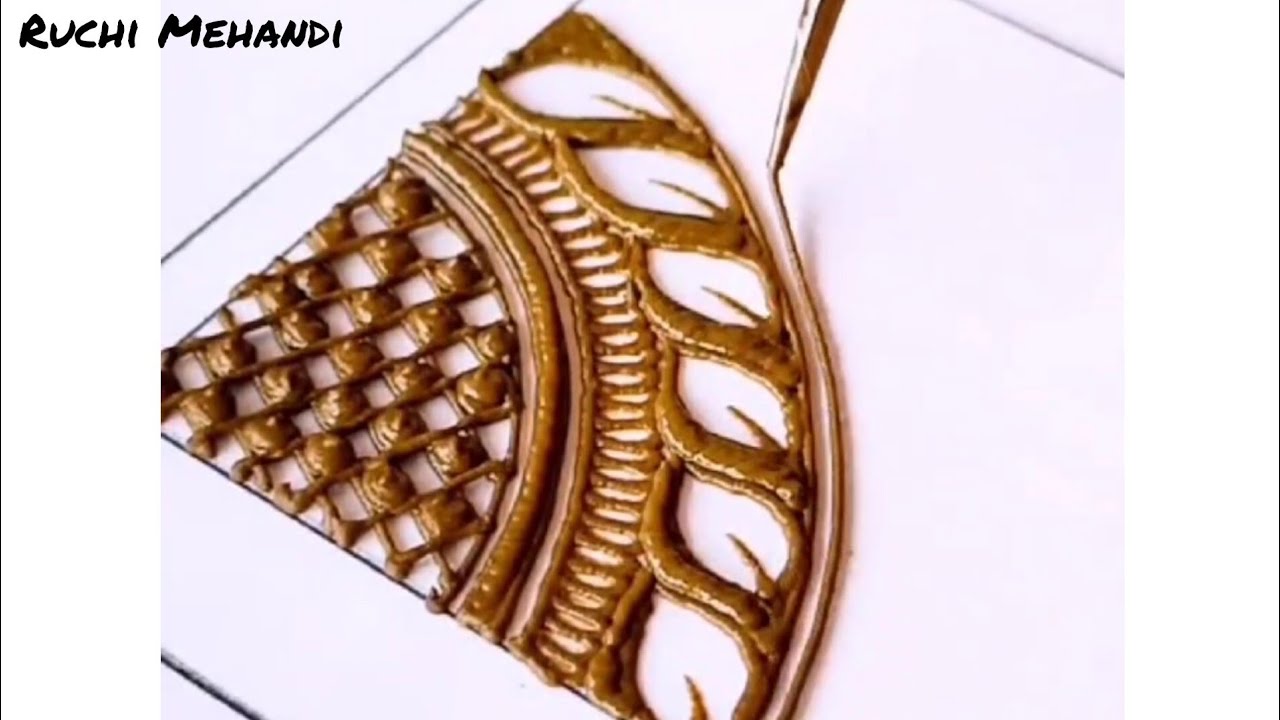 Mehandi Class Day - 6 | New Practice Mehandi Design | Mehandi Design ...