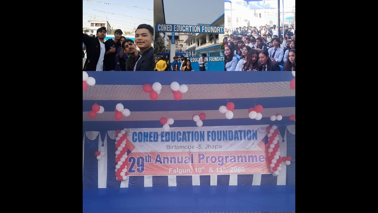 Exciting times at COHED College's 29th annual function! - YouTube