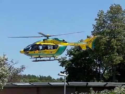 Helicopter take-off: 300fps slow motion close-up of rotor blades - YouTube