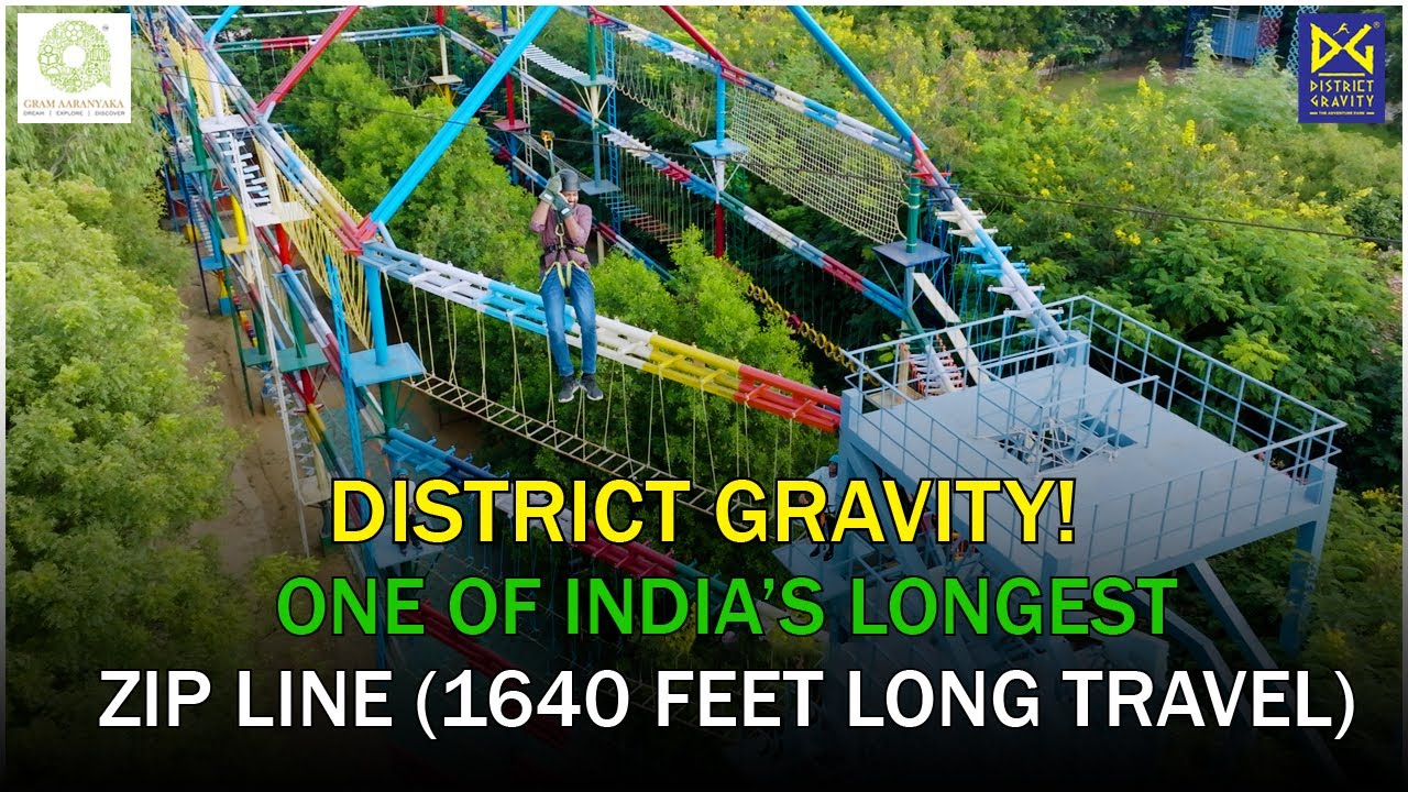 Glide through Gravity: Unleash the Zipline Adventure at District ...