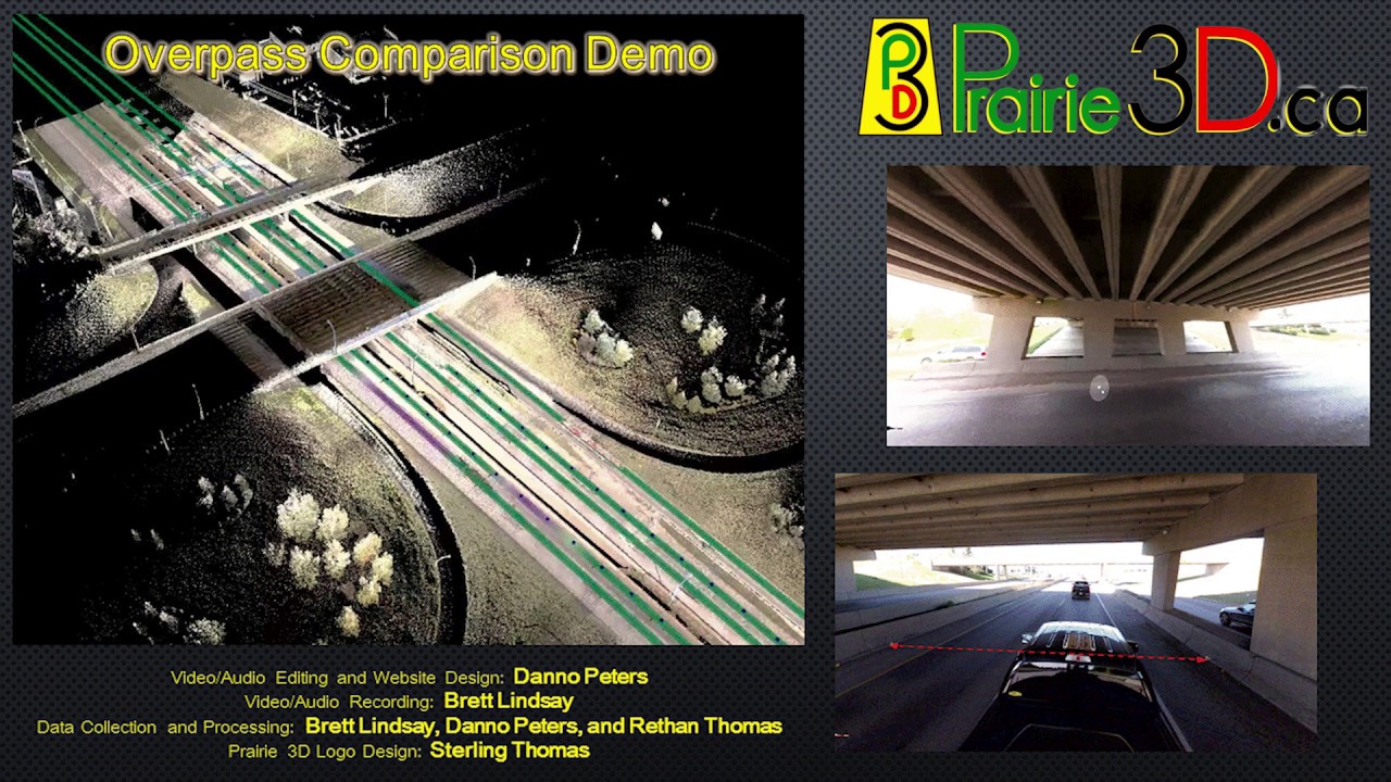 Prairie 3D - Overpass Comparison Demo - LiDAR Mobile Mapping and 360 ...