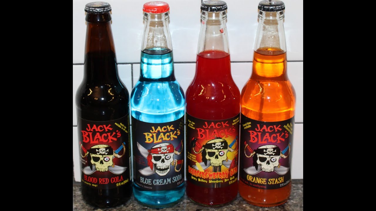 Jack Black’s: Blood Red Cola, Blue Cream Soda, Scarecrowberry ...