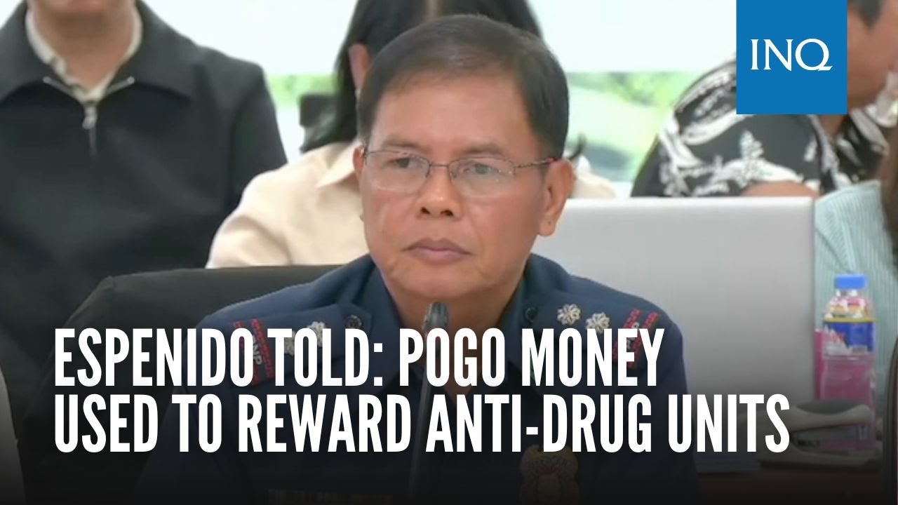 Espenido told: Pogo money used to reward anti-drug units - YouTube