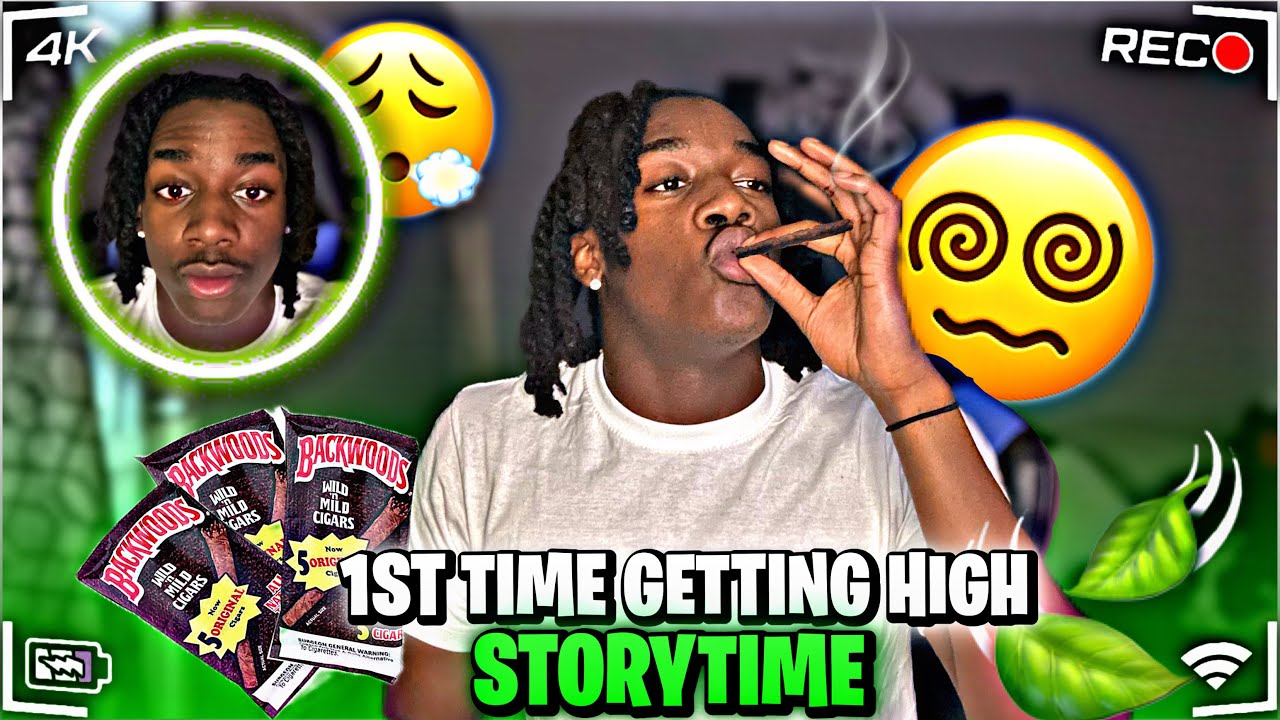 FIRST TIME GETTING HIGH STORYTIME!!! * I GREENED OUT * - YouTube