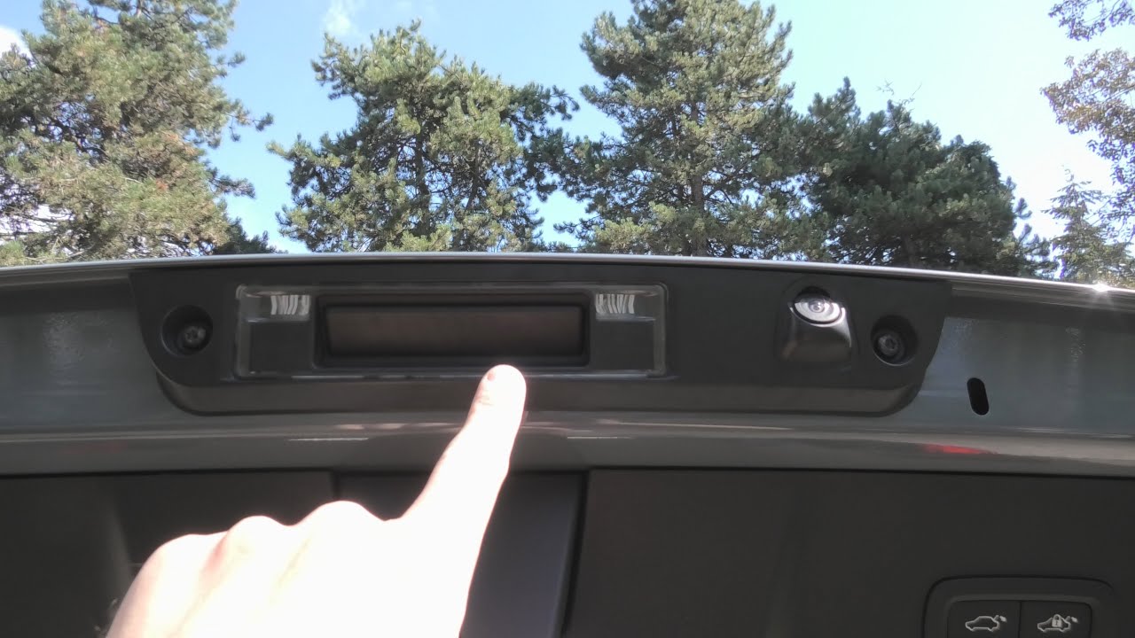 Volvo XC40 (2019-2025): How To Remove Rear View Camera, License Plate ...