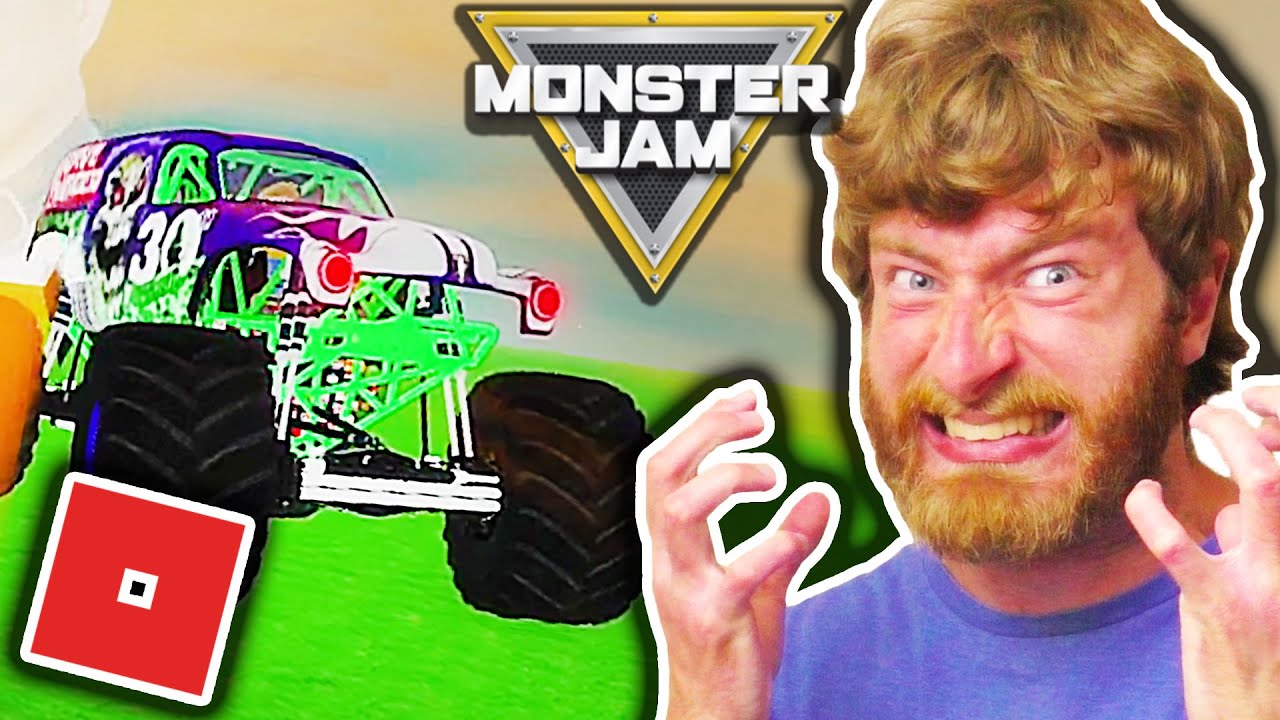 POWERTRIPPING in Monster Jam Roblox Games - YouTube
