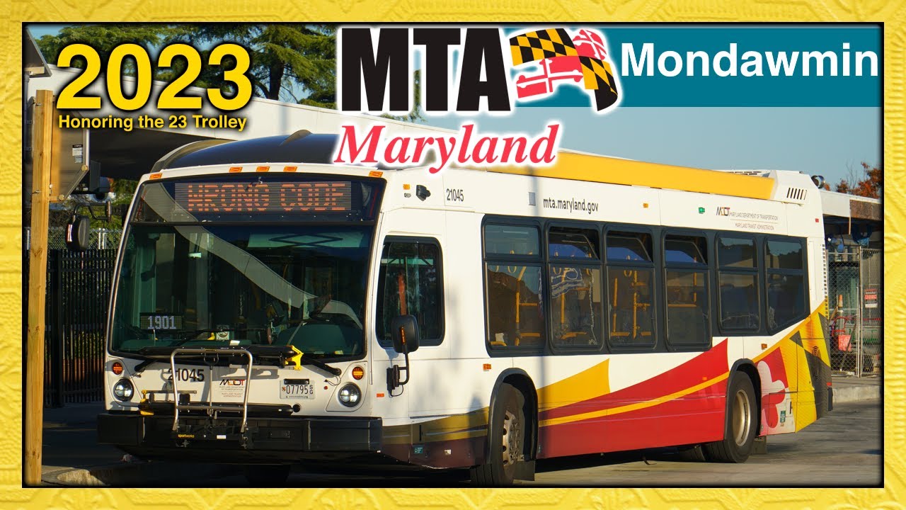 MTA Maryland at Mondawmin Metro in 2023! - YouTube