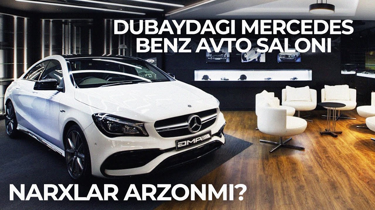 Dubaydagi Mers Saloni Yangi Mashinlar | Tuning House - YouTube