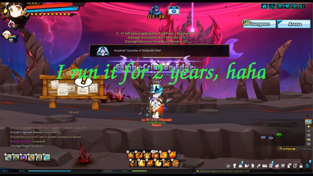 Elsword - Ara (Master): Devi (梵皇) - Solo - (11-5): El Tower Defense (I ...