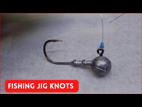 Fishing Tools Knots: How To Tie Jig Hook Head | Fishing Jig Knots 🐟🎣 ...