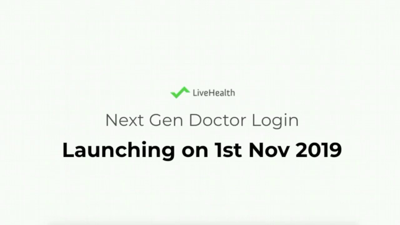 Introducing Next Generation Doctor Login - YouTube