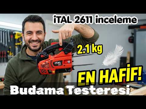 🪚 Ital 2611 Benzinli Ağaç Budama Testeresi Kurulum ve İnceleme #ağaçtesteresi #budama