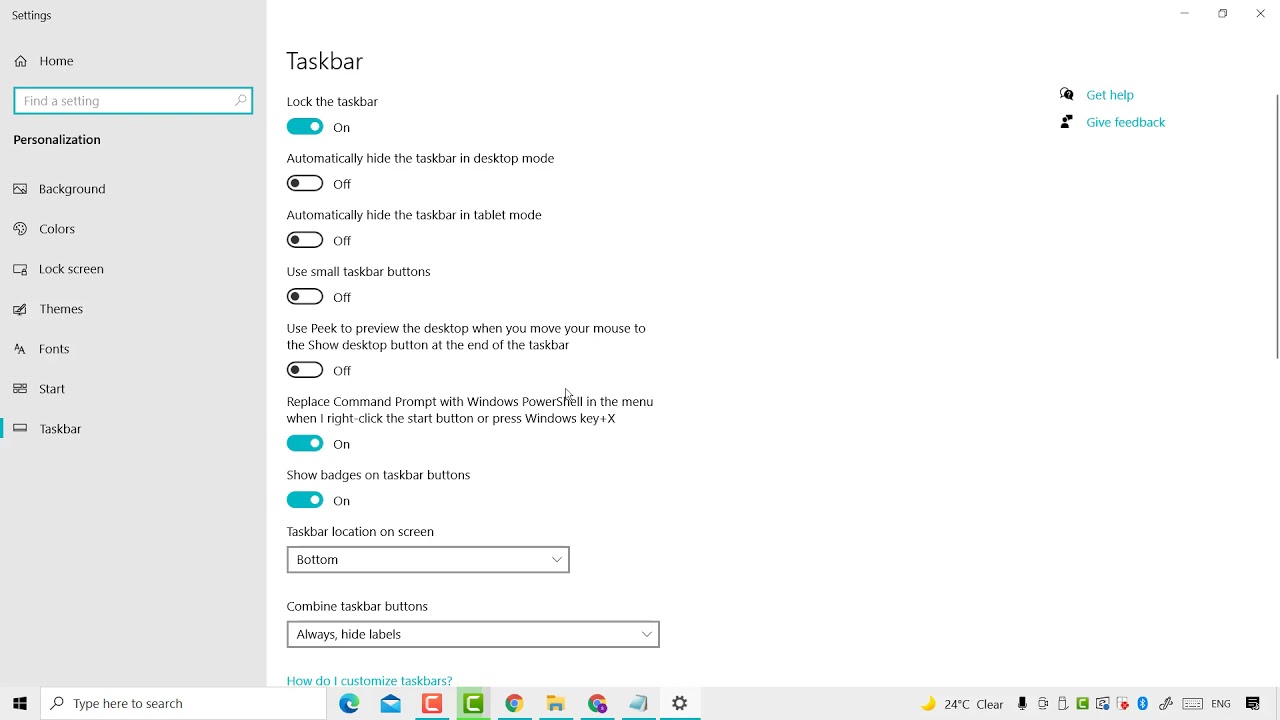 How to Disable Input Indicator Show on Taskbar windows 10 - YouTube