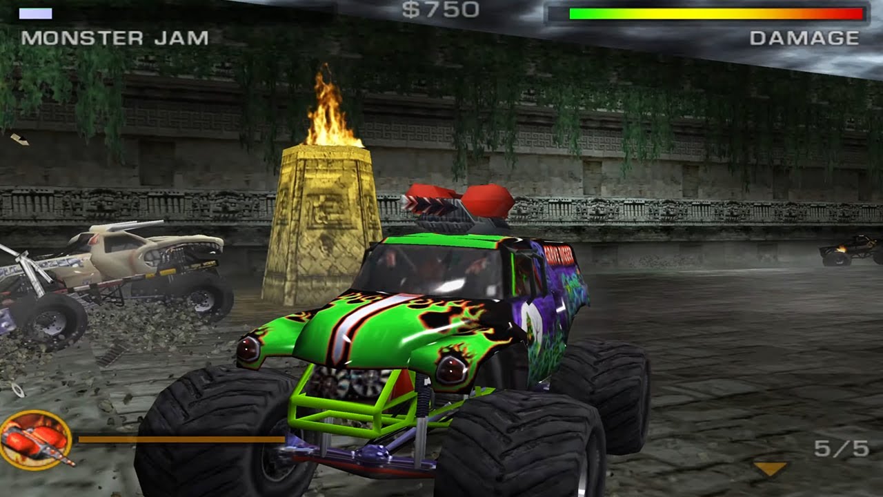 Monster Jam: Maximum Destruction | PS2 GAMEPLAY [4K60FPS] - YouTube