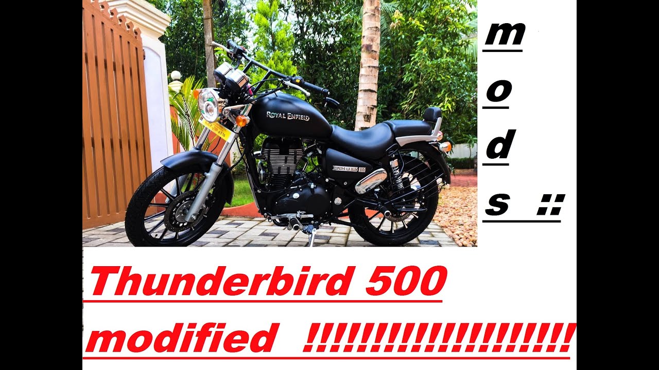 THUNDERBIRD 350 MODIFIED / TB -500 2016 !!!!! MUST WATCH GUYS - YouTube
