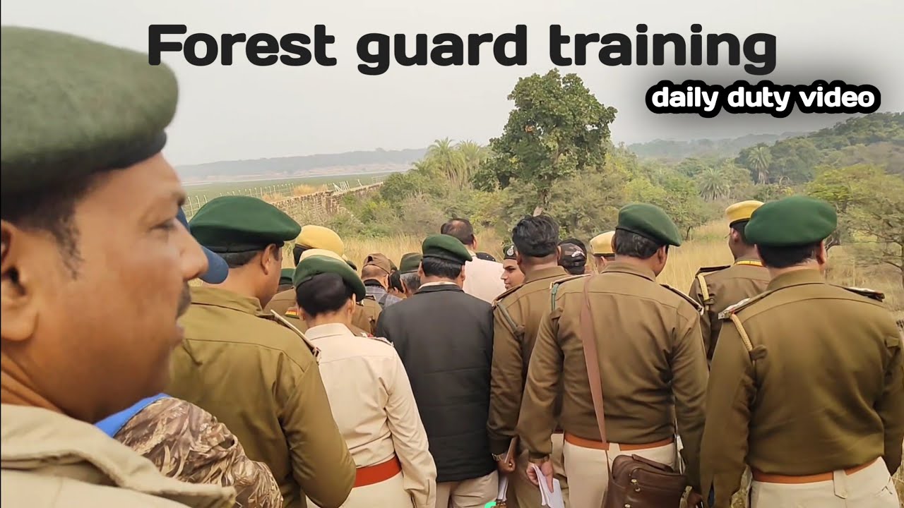 Training of forest guard 1 day training !! - YouTube